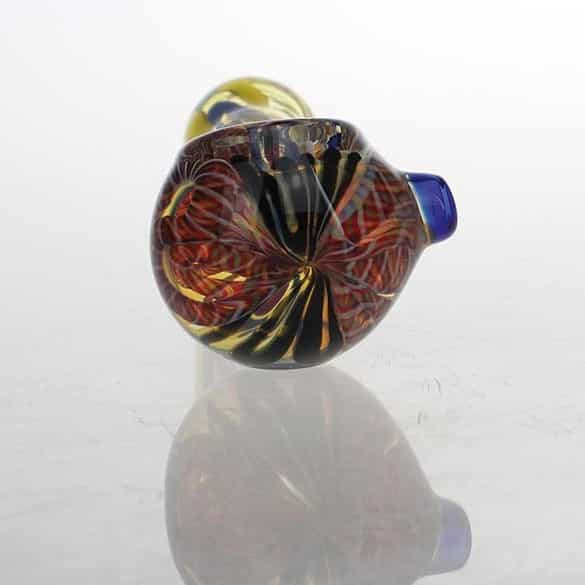 Glass Hand Pipe "Psychedelic" - Doobie Shop