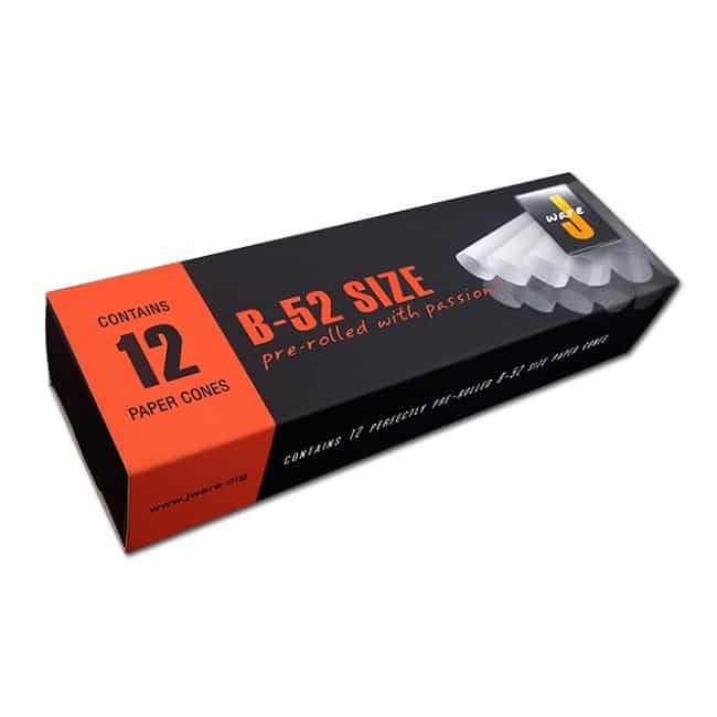 Jware B-52 Size 12 Paper Cones - Doobie Shop