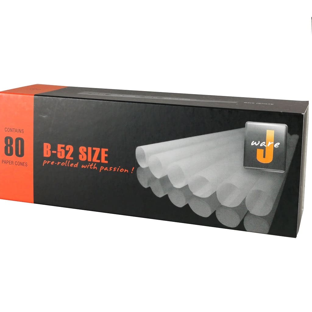 Jware B-52 Size 80 Paper Cones - Doobie Shop