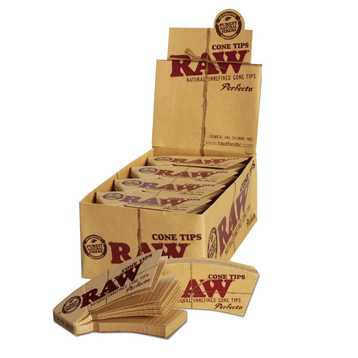 RAW Cone Tips perforated - Doobie Shop